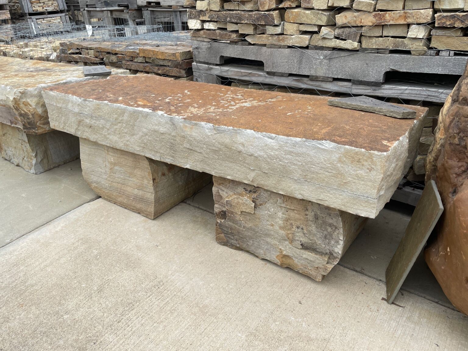 Dakota Creek Bench - Cougar Stone